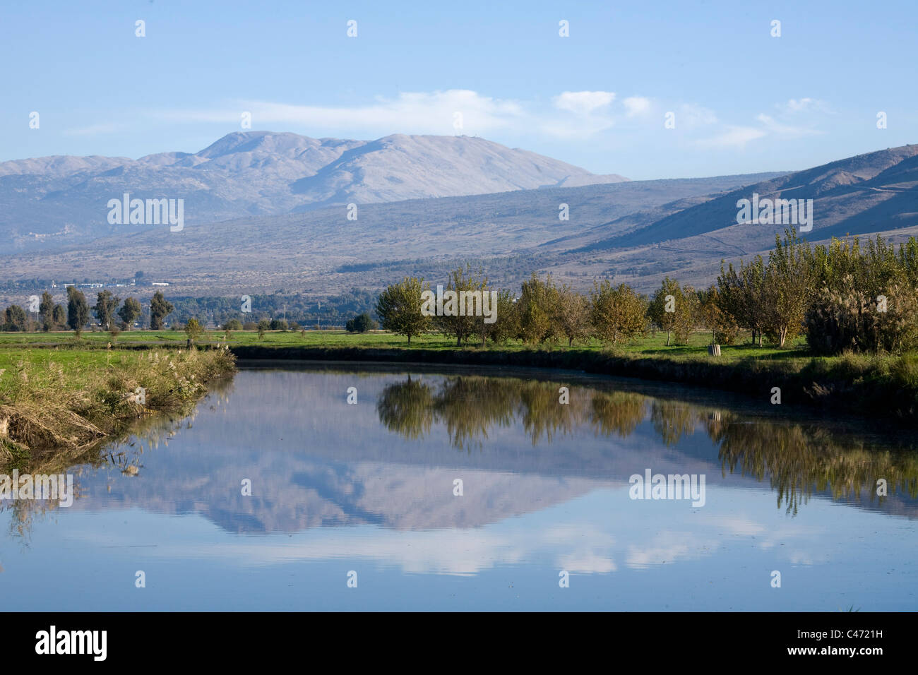 Photograph of the landscape of the Upper Galilee Stock Photo - Alamy