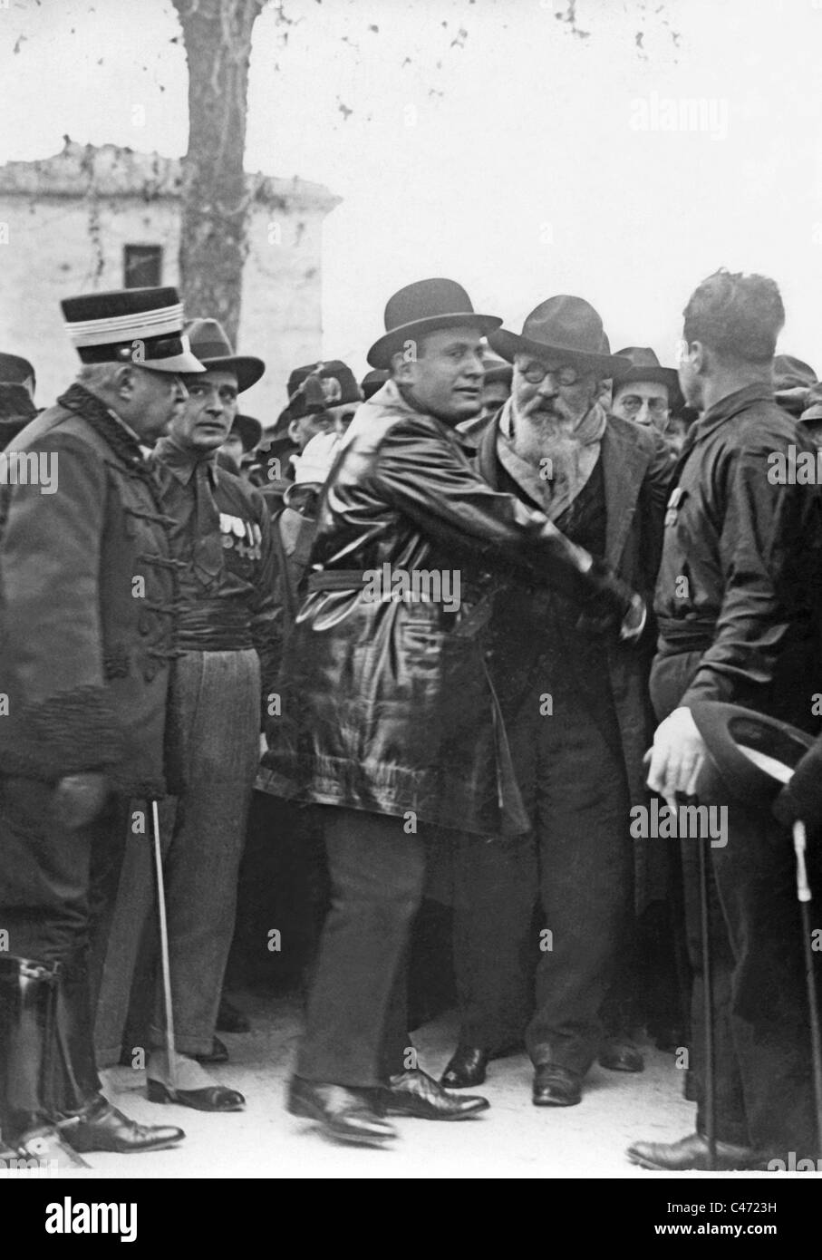 Benito mussolini 1932 hi-res stock photography and images - Alamy