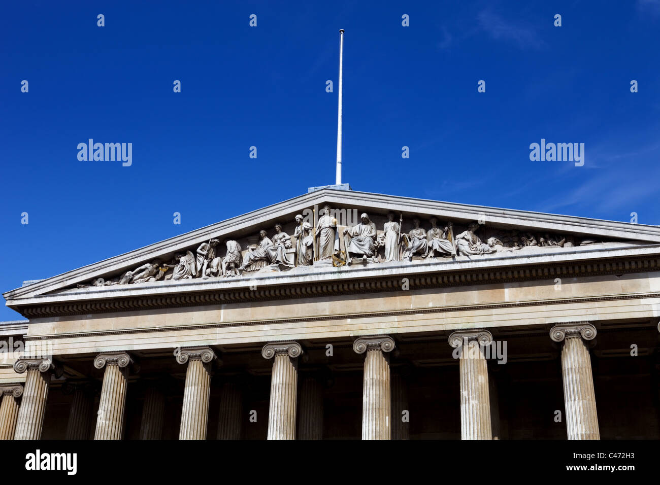 Outside view british museum london hi-res stock photography and images ...