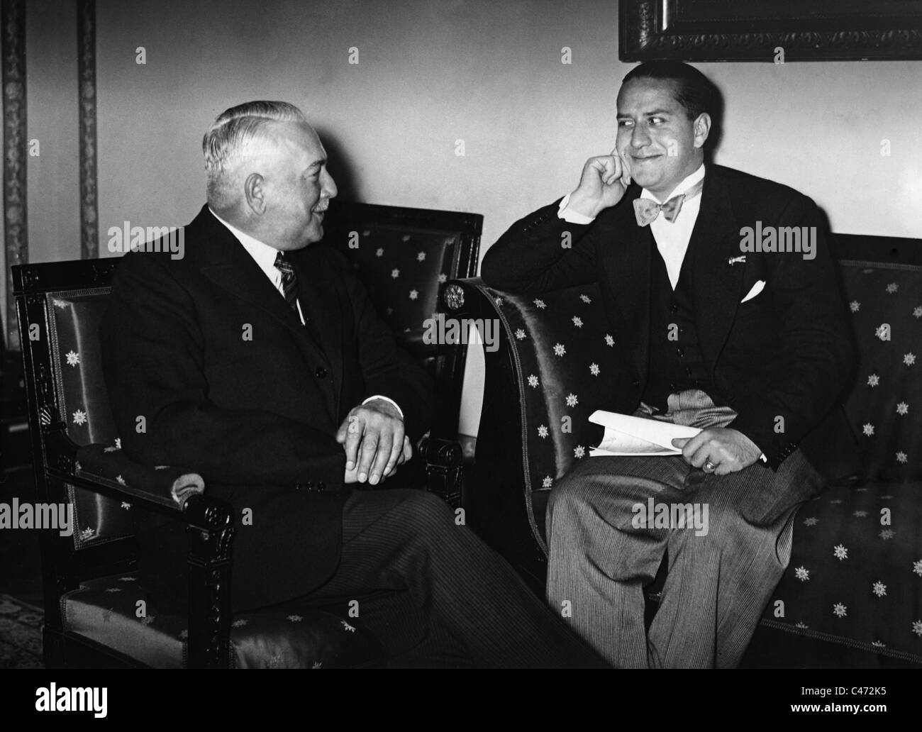 Konstantin Frh. von Neurath Stock Photo - Alamy