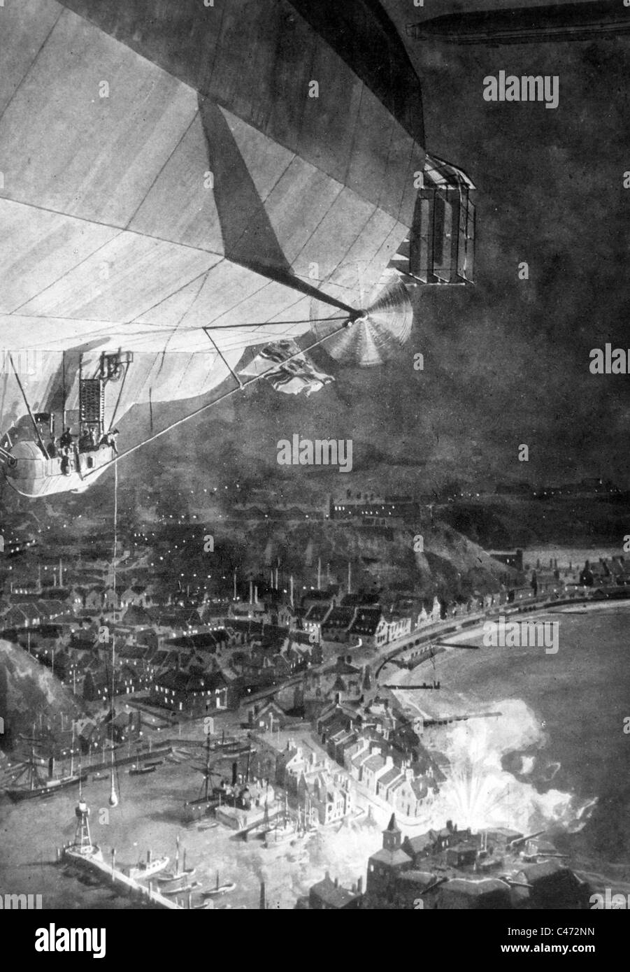 Zeppelin raid hi-res stock photography and images - Alamy