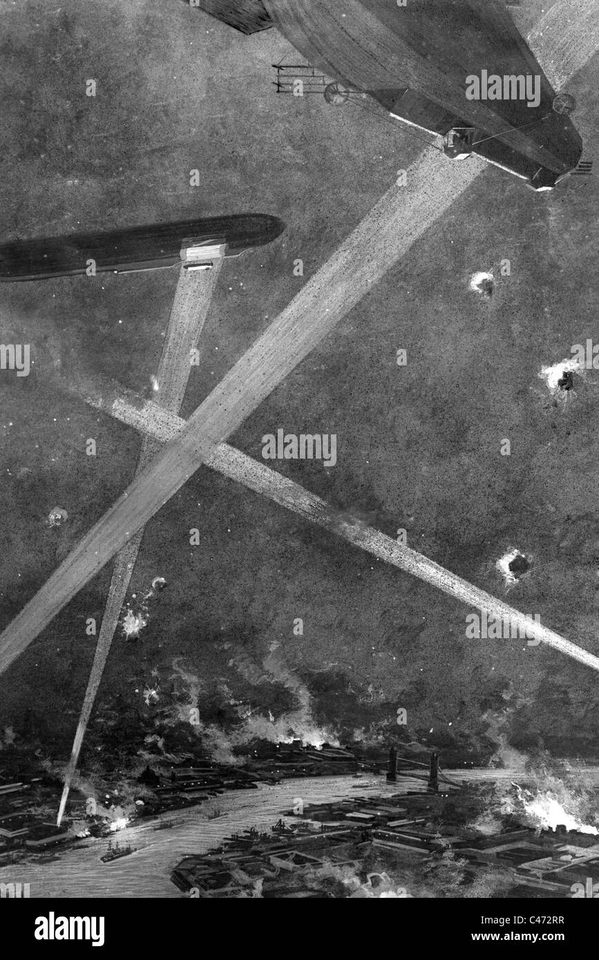 German zeppelin london Black and White Stock Photos & Images - Alamy