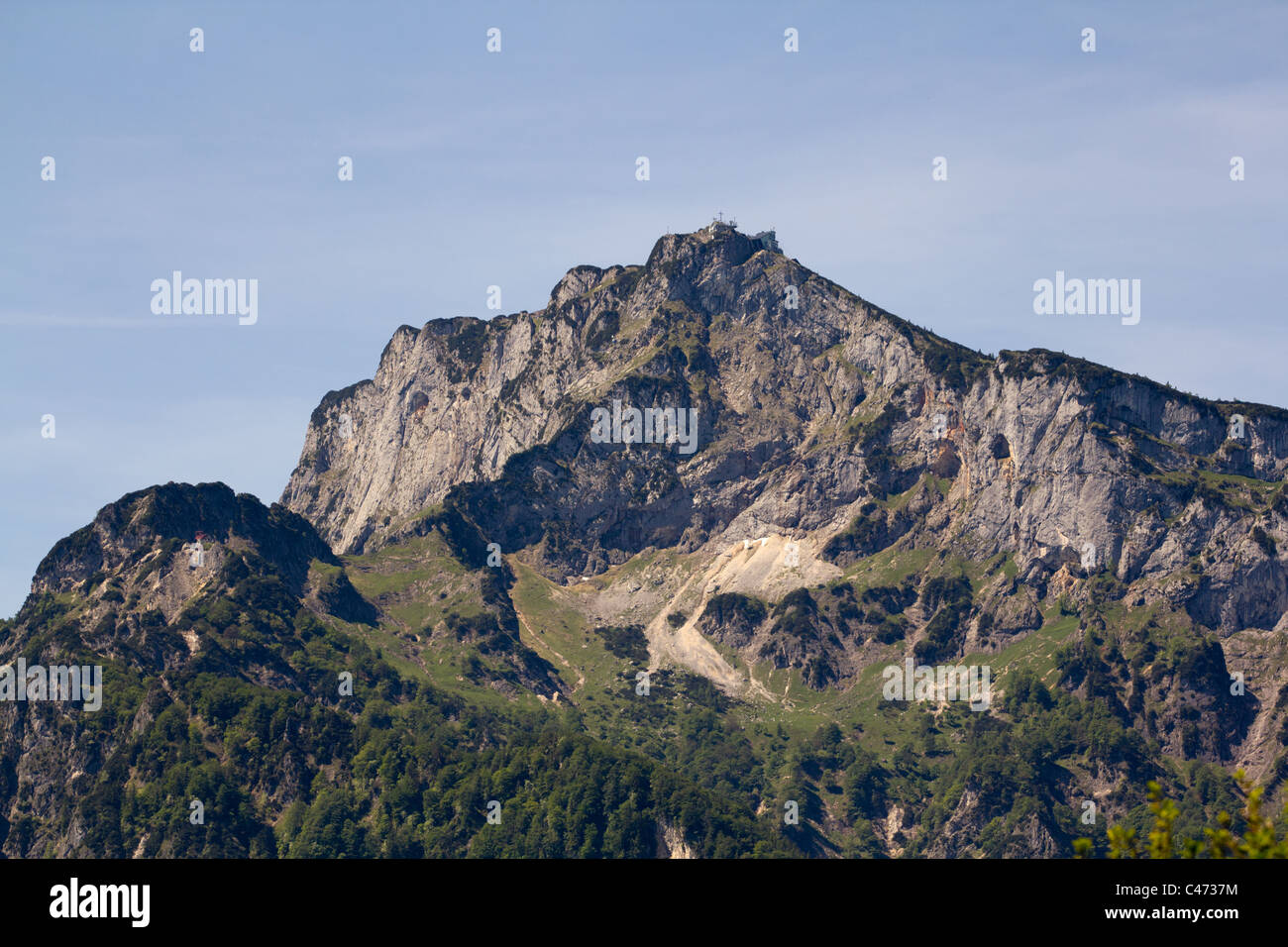 Hiking austrian alps summer hi-res stock photography and images - Alamy