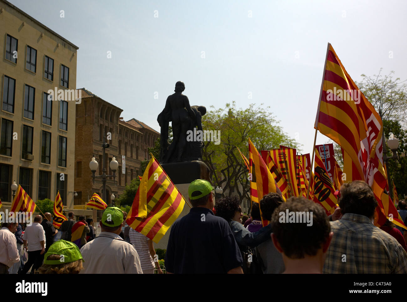 Day of The Workers, 1st of May, Spain Stock Photo - Alamy