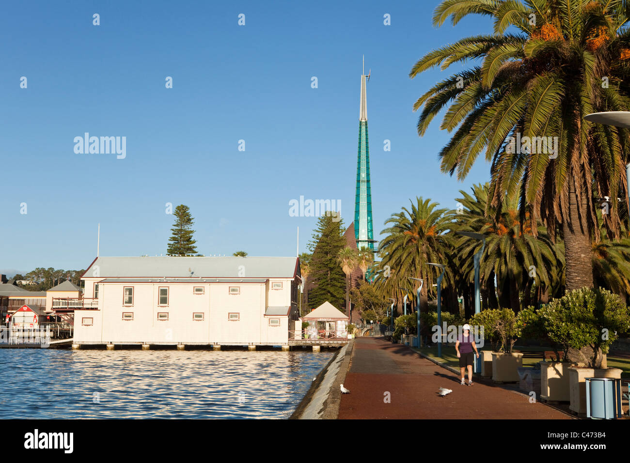 Barrack street jetty hi-res stock photography and images - Alamy