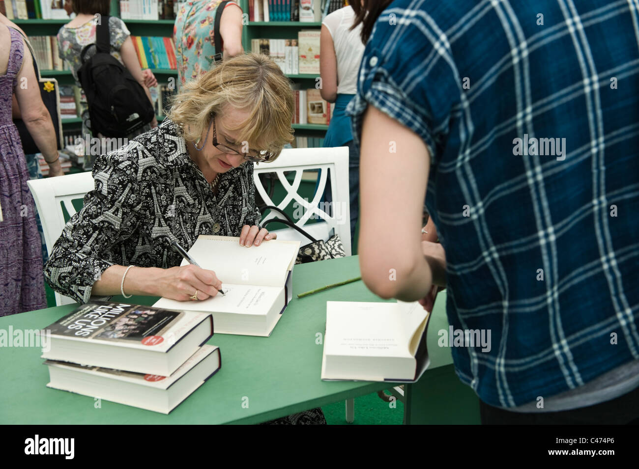 Virginia Nicholson author writer and social historian book signing at ...