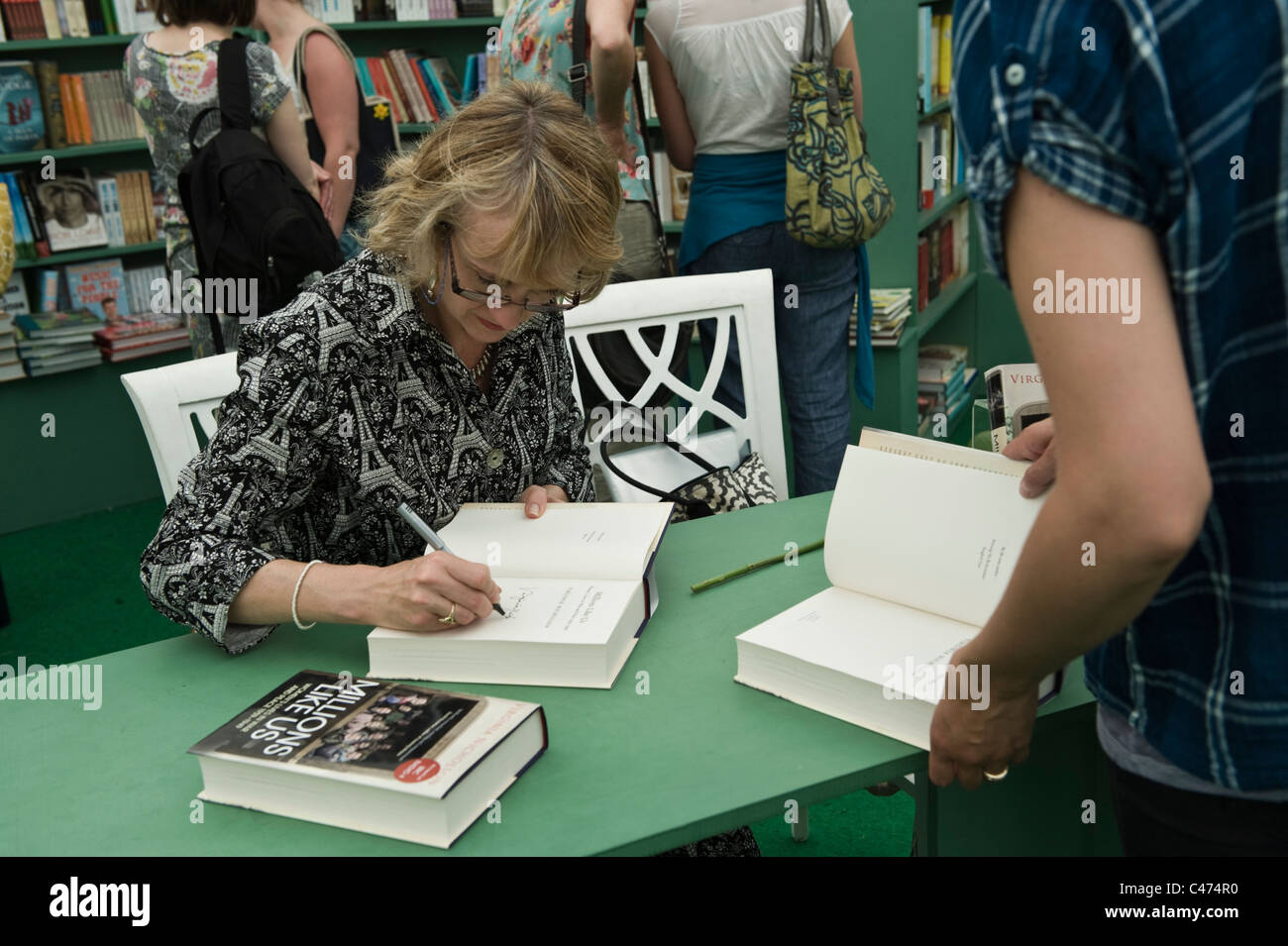Virginia Nicholson author writer and social historian book signing at ...