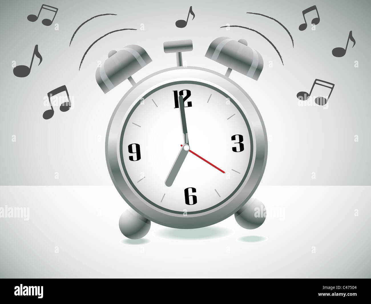 Illustration alarm ringing bells hi-res stock photography and images ...