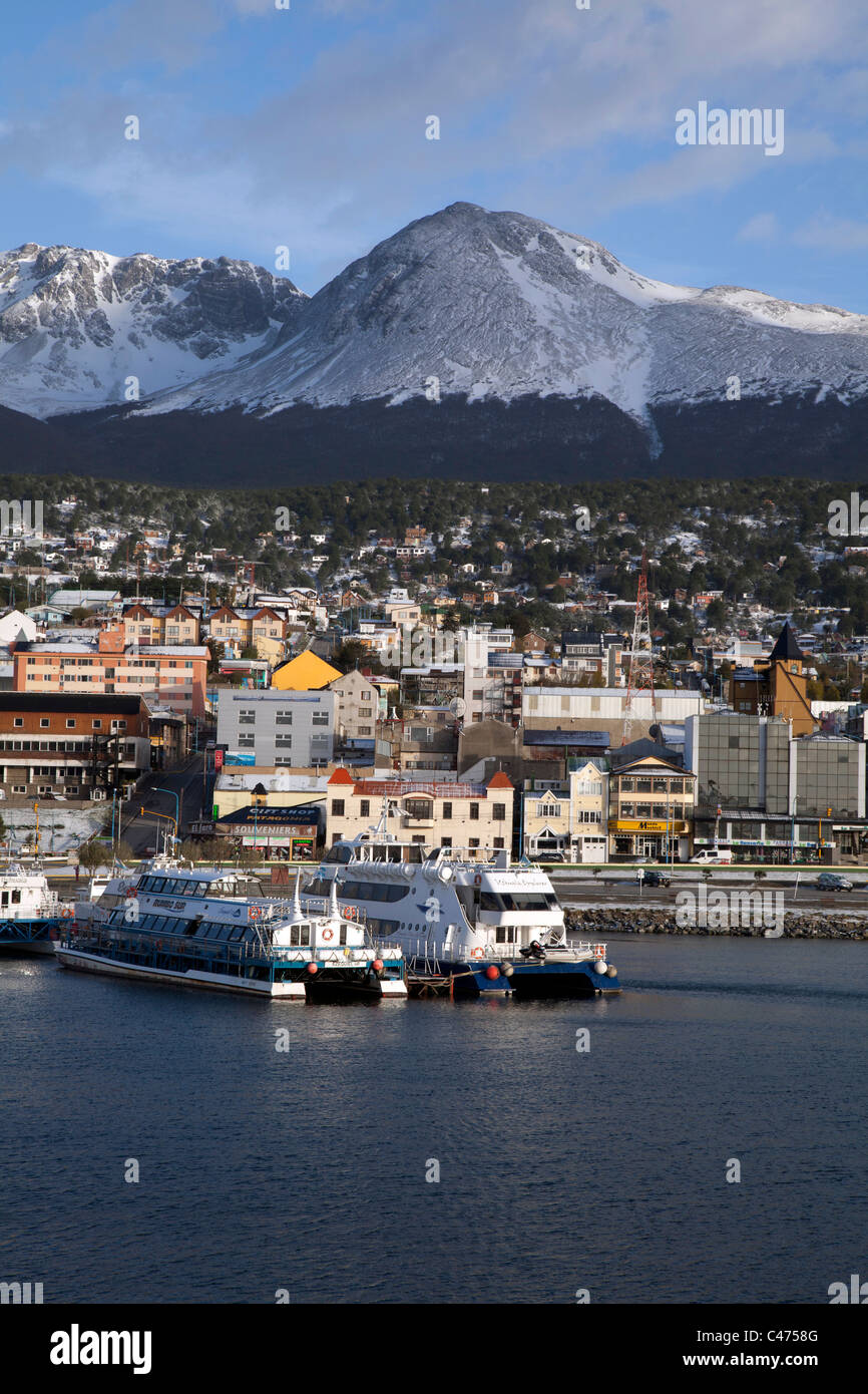 A sunny spring day in Ushuaia, Argentina Stock Photo - Alamy
