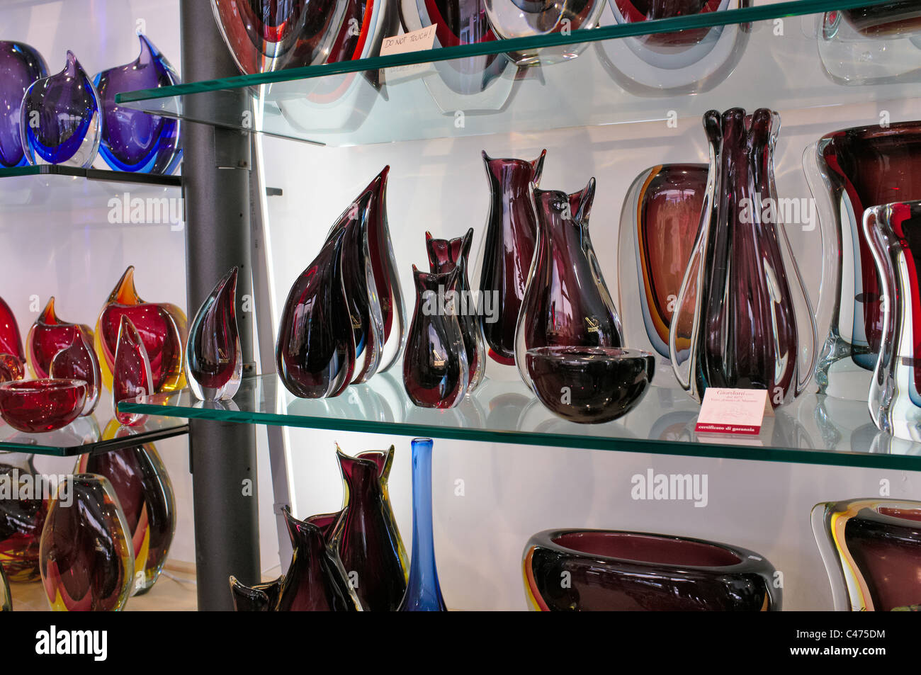 Murano glass vase venice hi-res stock photography and images - Alamy