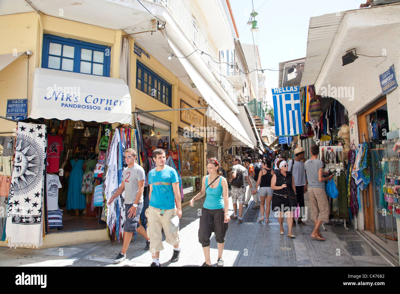 Bazaar athens hi-res stock photography and images - Alamy