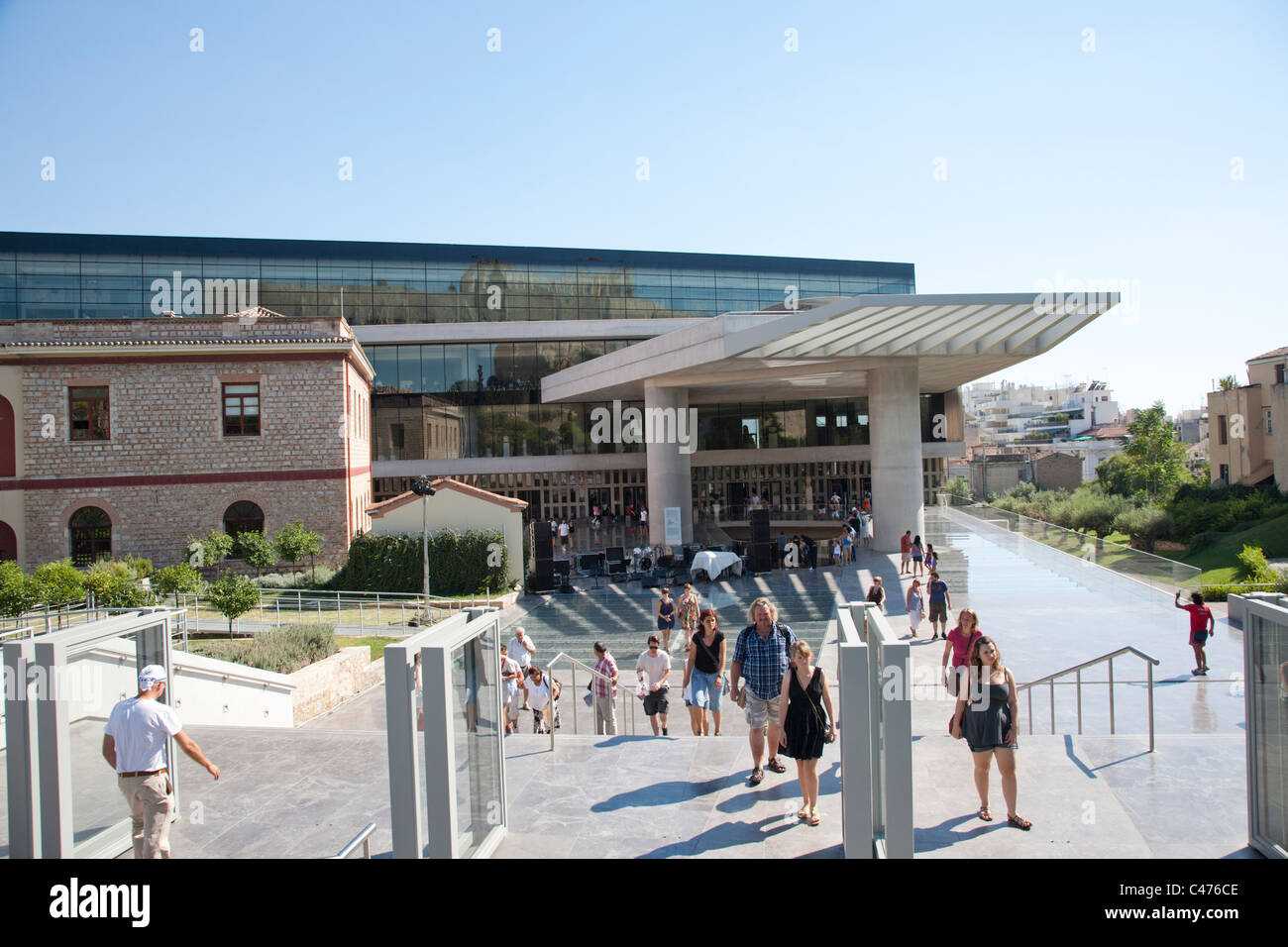 The new Acropolis Museum, Athens Greece Stock Photo - Alamy
