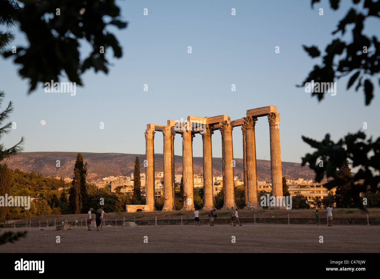 Olympieion, Ilissos River Sanctuaries. Temple of Olympian Zeus, Athen ...