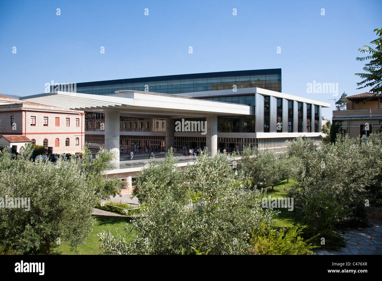 The new Acropolis Museum, Athens Greece Stock Photo - Alamy