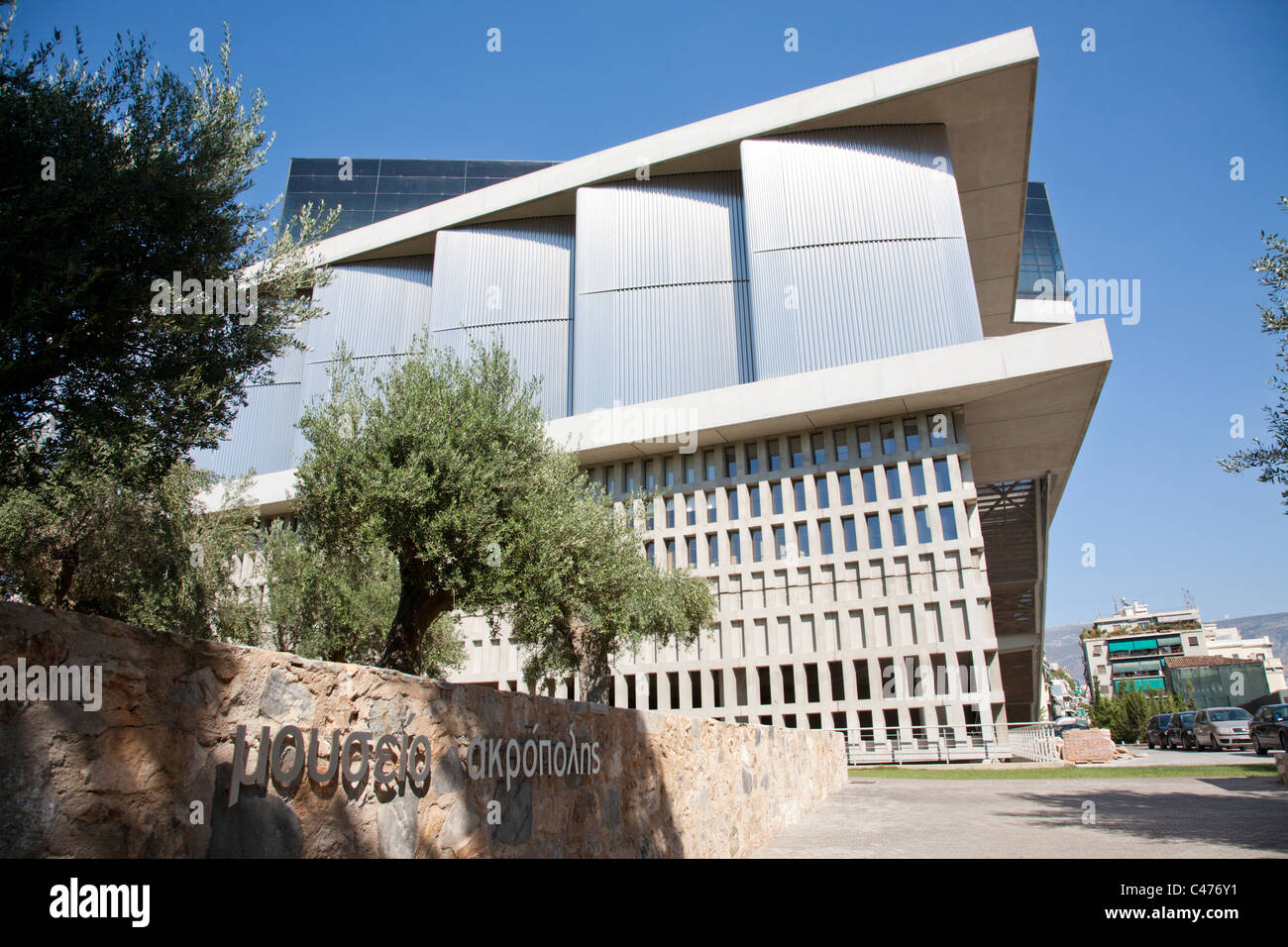 The new Acropolis Museum, Athens Greece Stock Photo - Alamy