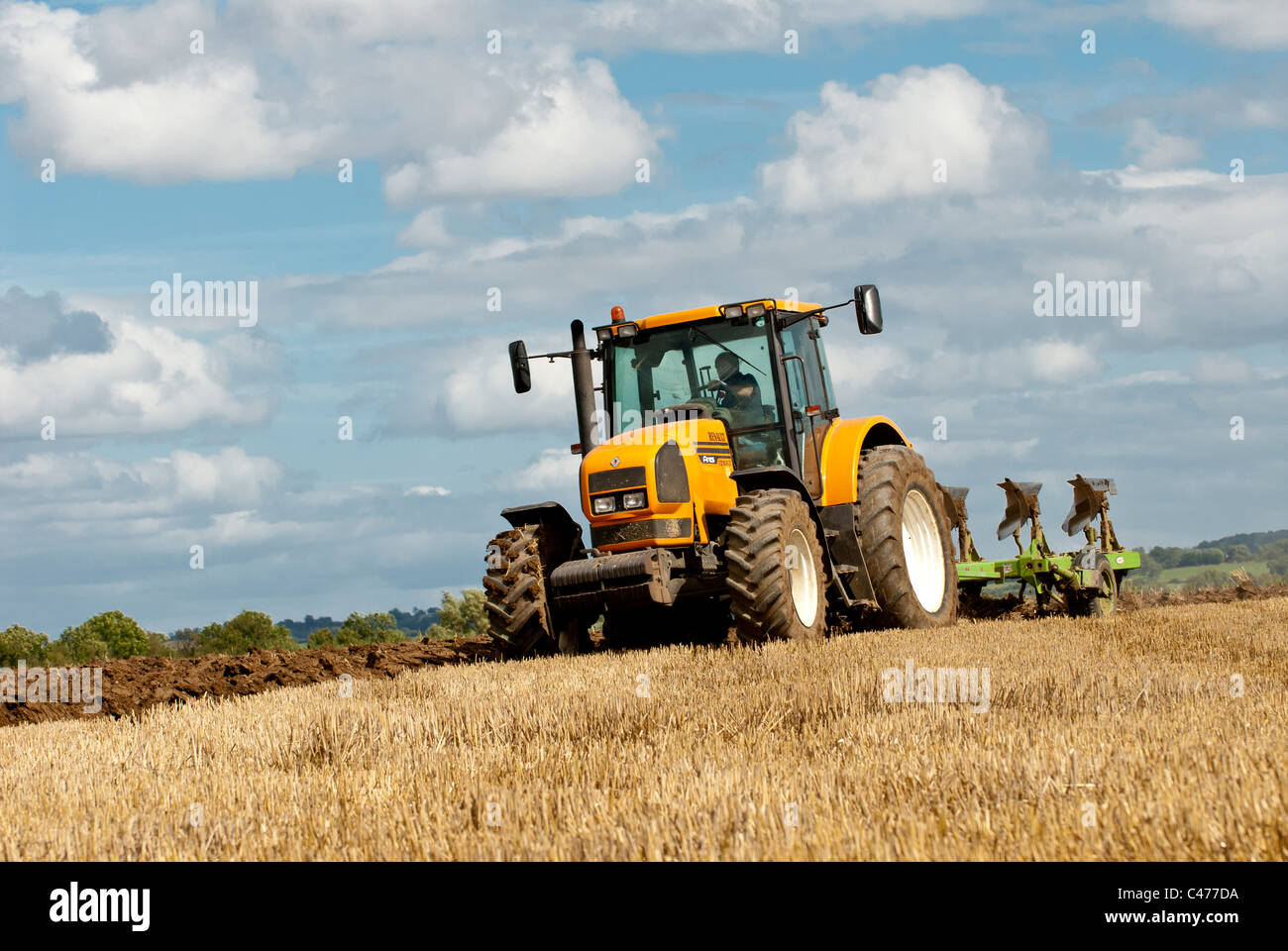 Five furrow plough hi-res stock photography and images - Alamy