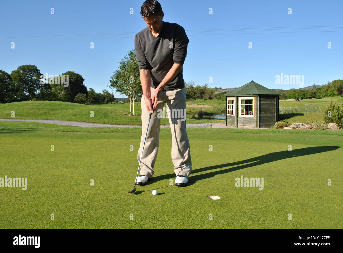 Putting club hi-res stock photography and images - Alamy
