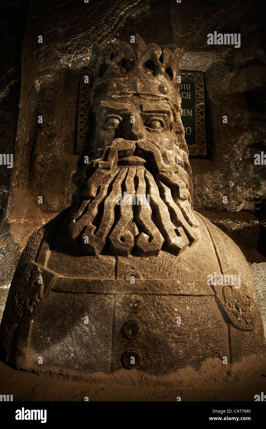 A Salt Carving of Good King Wenceslas Stock Photo - Alamy