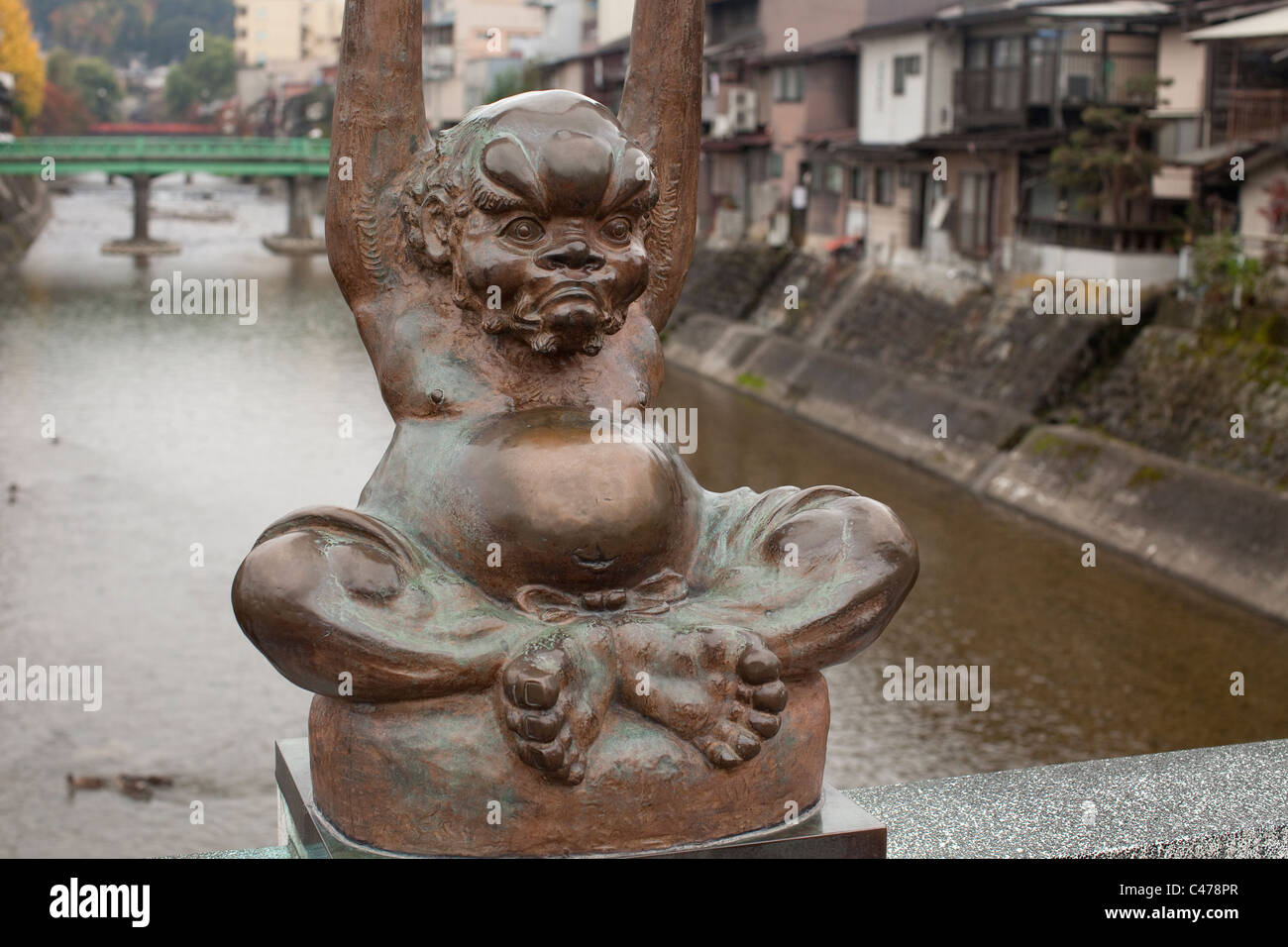 Takayama bridge statue japan hi-res stock photography and images - Alamy