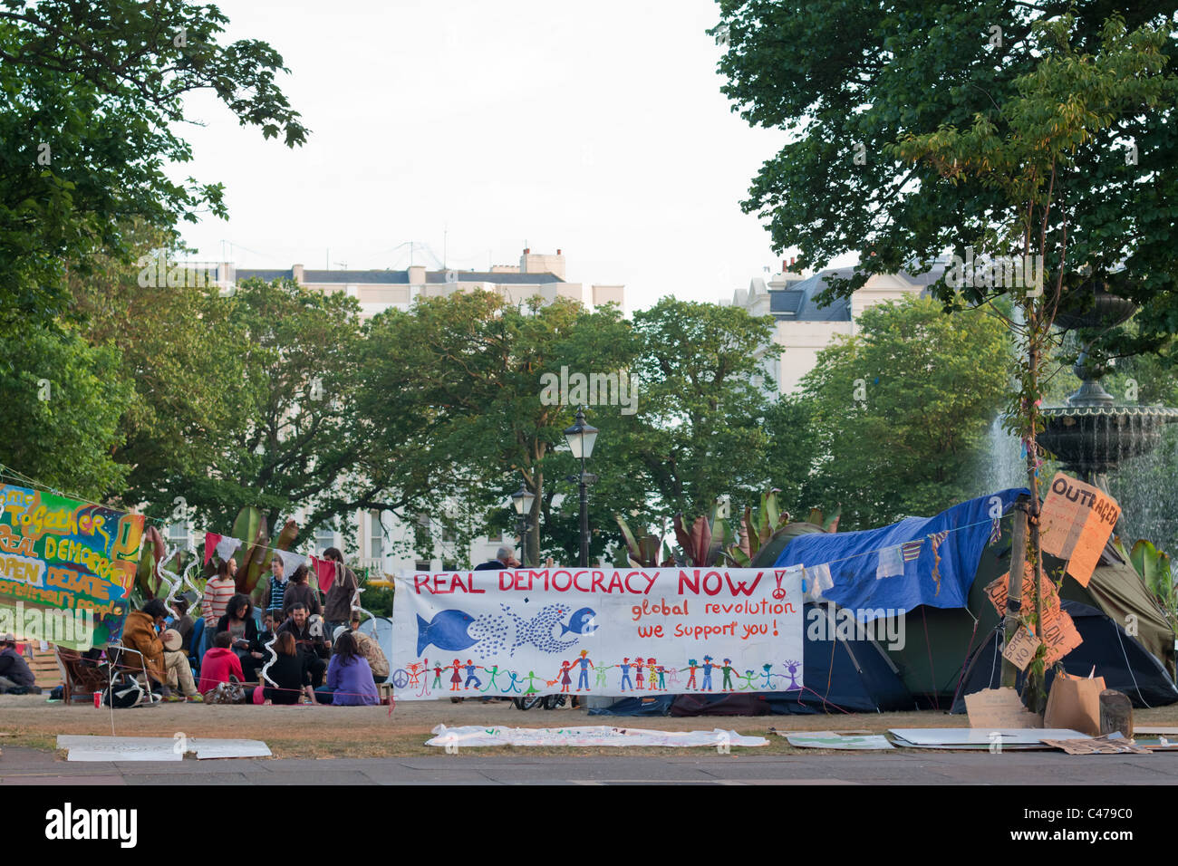 Brighton protests hi-res stock photography and images - Alamy