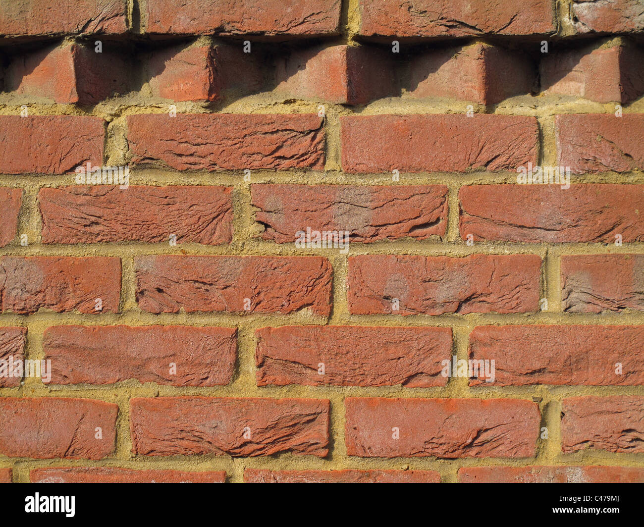 Red decorative brickwork hi-res stock photography and images - Alamy