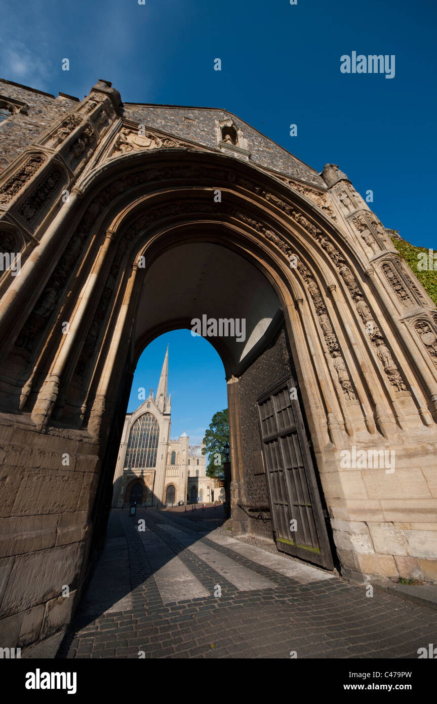 Erpingham gate Norwich Cathedral Stock Photo - Alamy