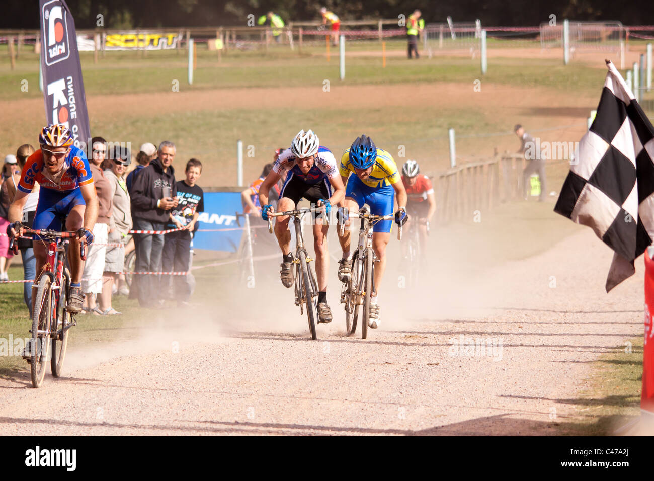 Sprint to the finish line Stock Photo - Alamy