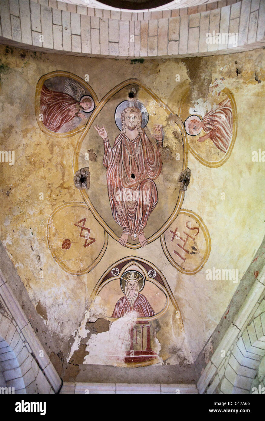 Church with painted ceiling hi-res stock photography and images - Alamy