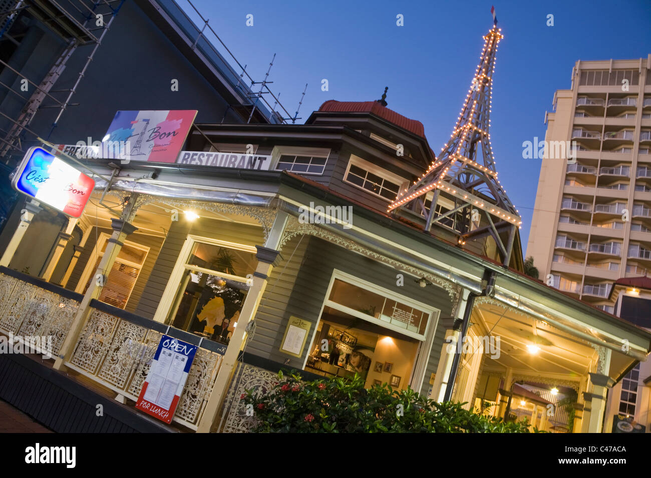 C'est Bon Restaurant. Cairns, Queensland, Australia Stock Photo - Alamy