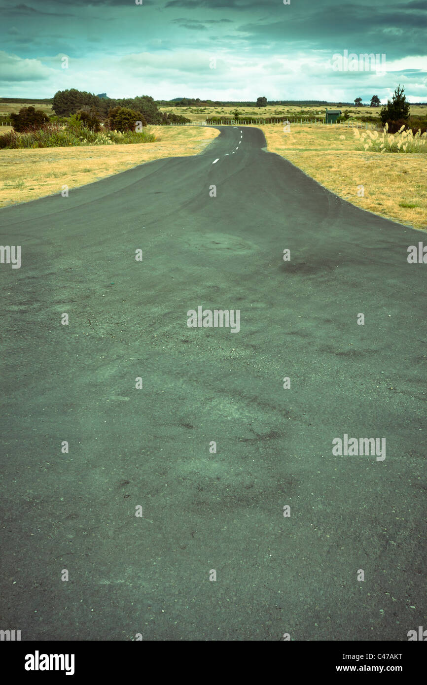 Retro road hi-res stock photography and images - Alamy