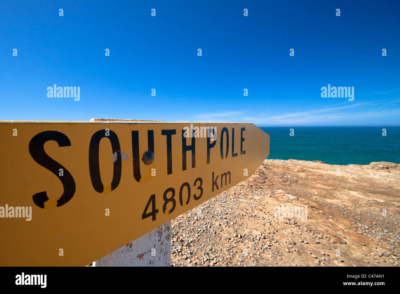 The most southerly point on New Zealand's South Island Stock Photo - Alamy