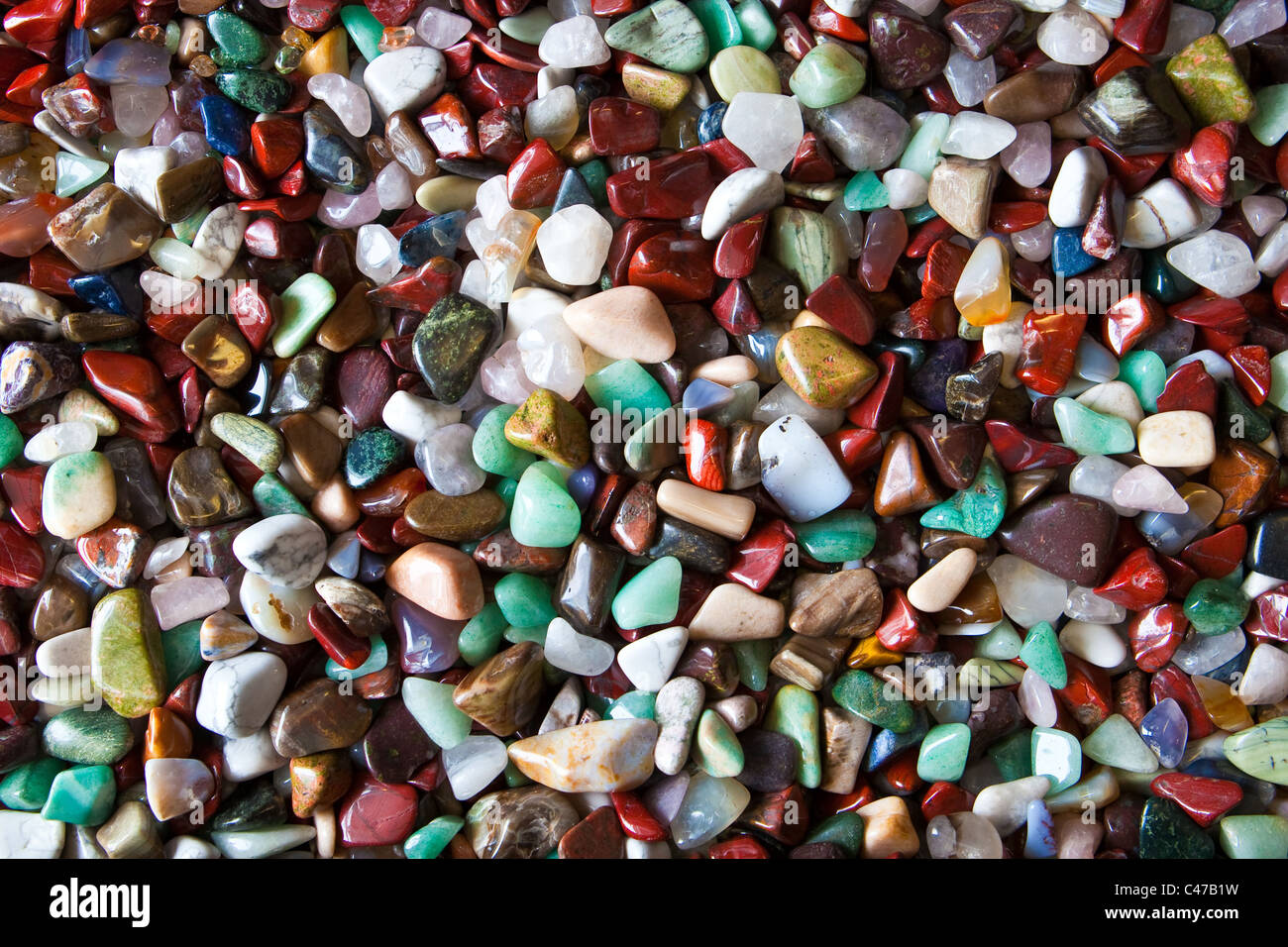 Mixed precious stones Stock Photo - Alamy