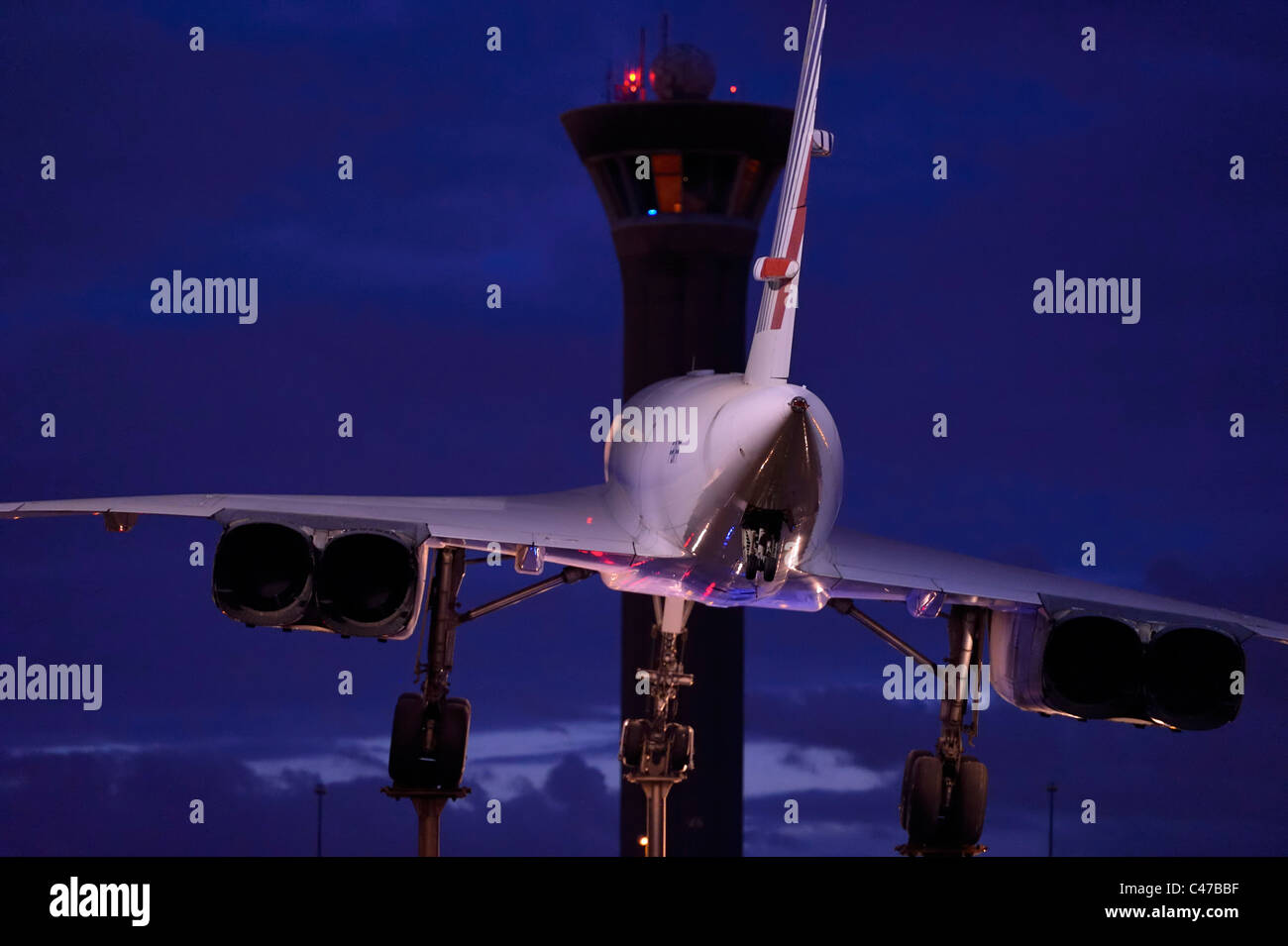 Concorde supersonic transport hi-res stock photography and images - Alamy