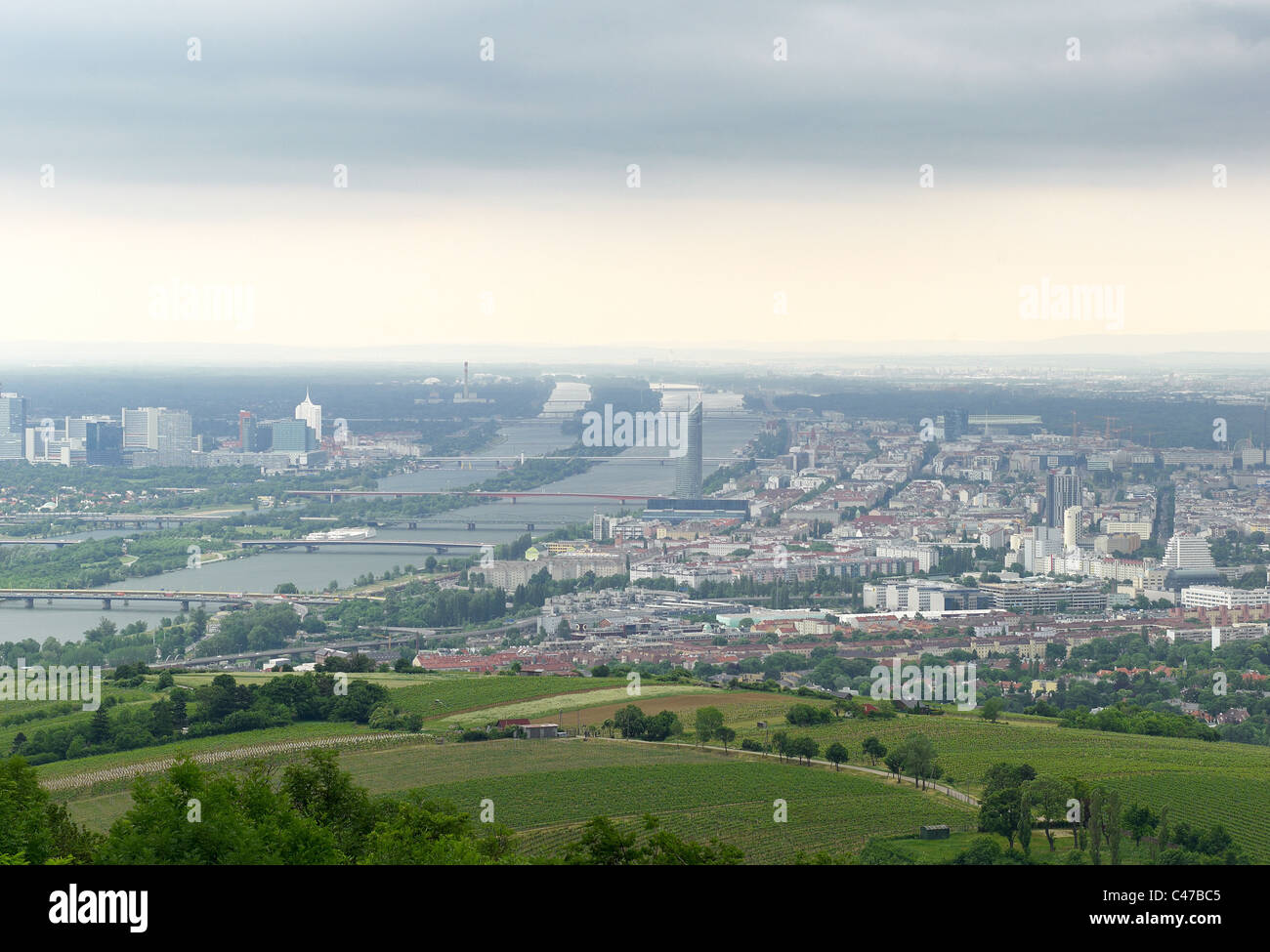 Vienna, Austria, Urban landscape, Wien, Österreich, Stadtlandschaft ...