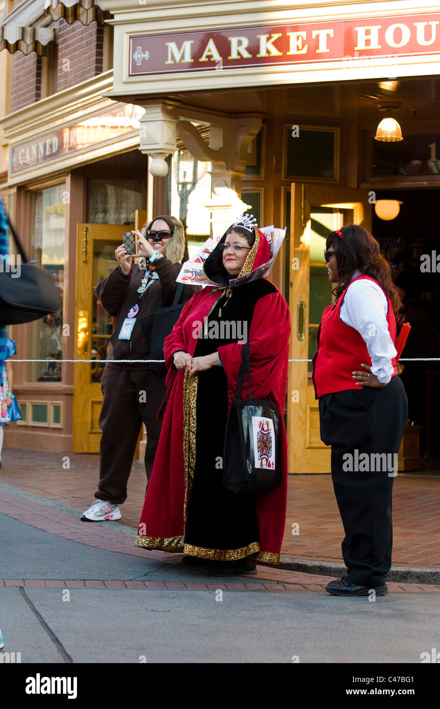 Halloween costume in Disneyland Stock Photo - Alamy