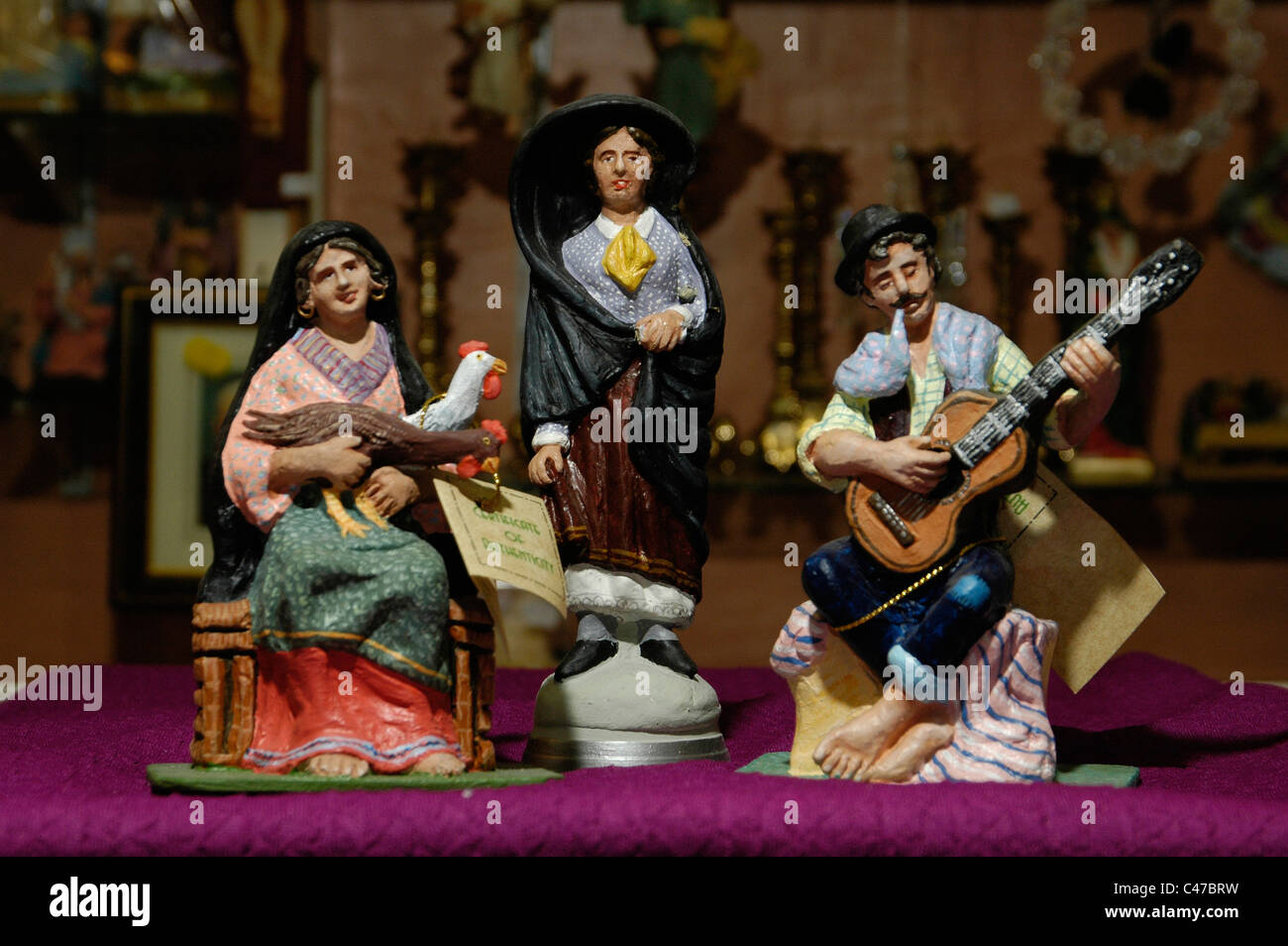 Pasturi figures for sale in Valletta Malta island Stock Photo - Alamy