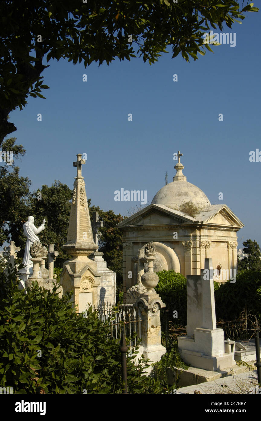 Addolorata cemetery malta hi-res stock photography and images - Alamy
