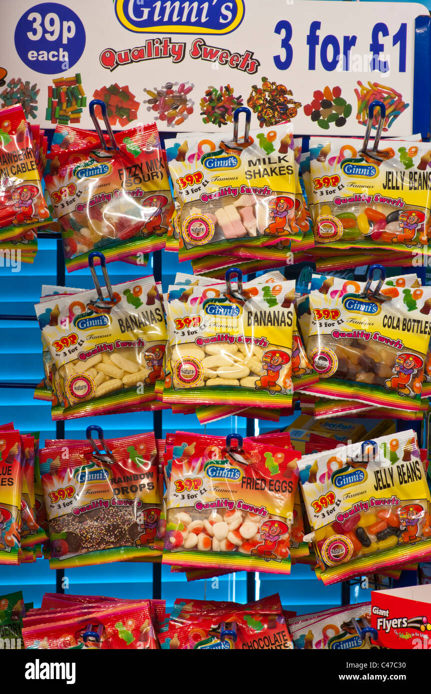Childrens Sweets Display Stock Photo - Alamy