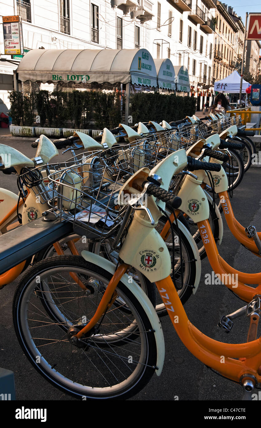Rent a bike stand hi-res stock photography and images - Alamy