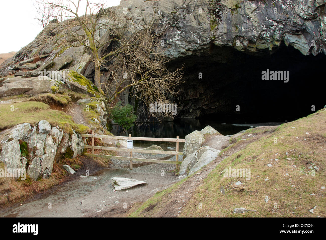 Rydal cave hi-res stock photography and images - Alamy