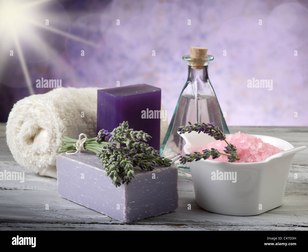 Lavender product hi-res stock photography and images - Alamy