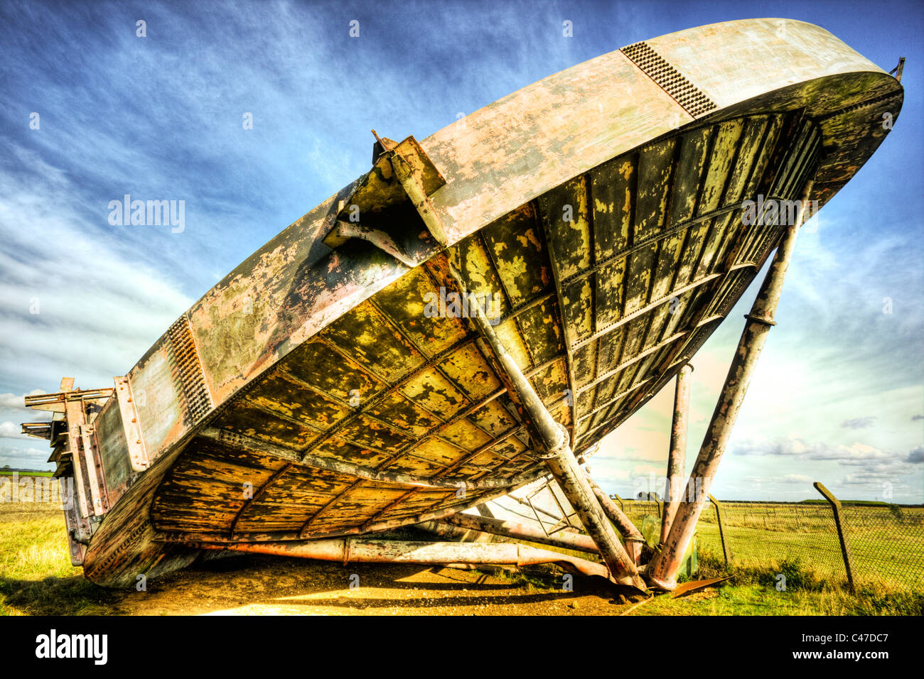 Stenigot, Louth, Lincolnshire, now defunct early warning radar system ...