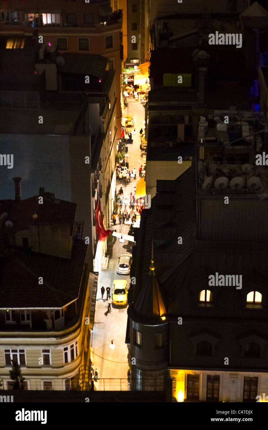 aerial view of street Stock Photo - Alamy