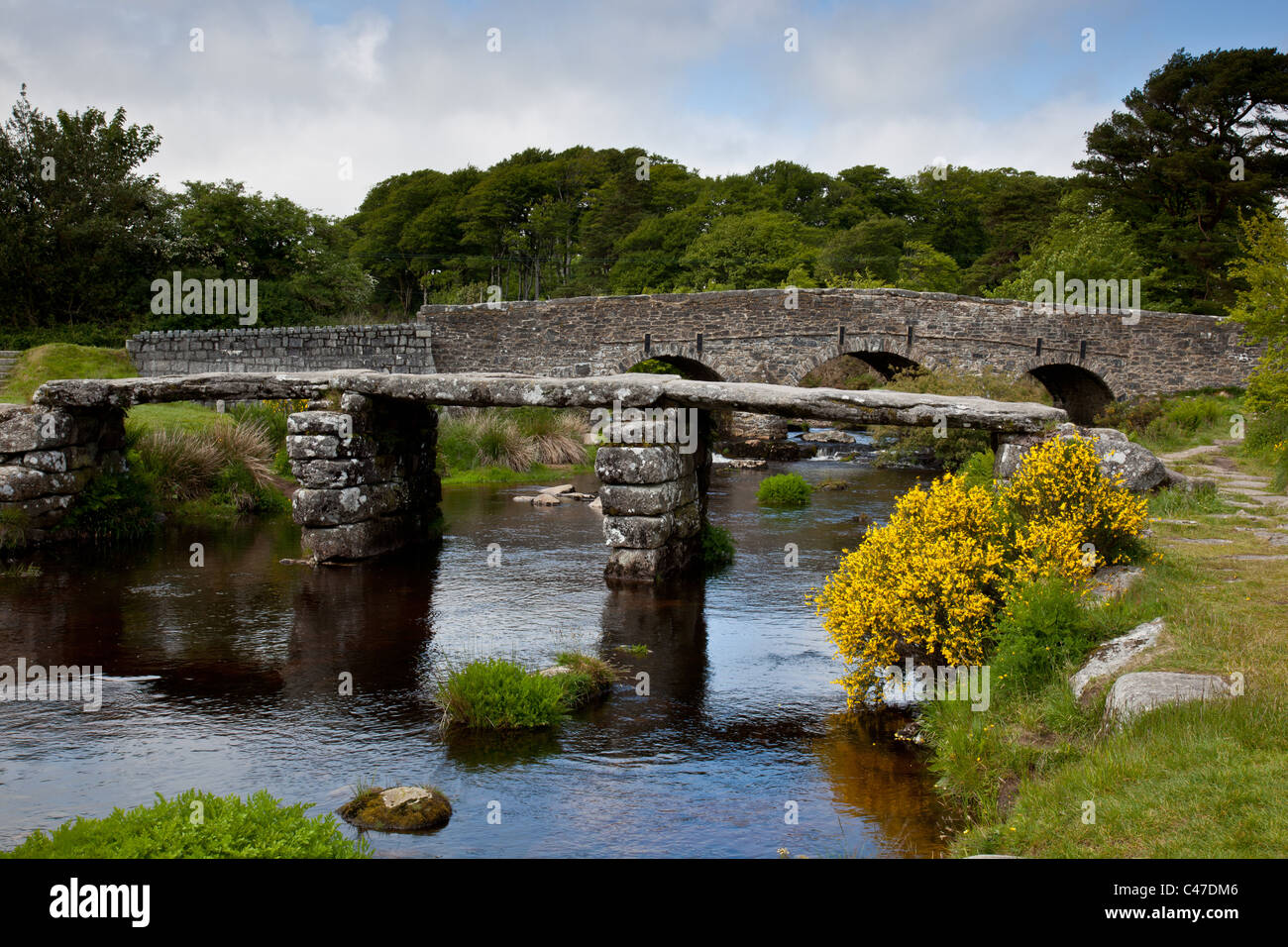 Bridge [river crossing] stream hi-res stock photography and images - Alamy