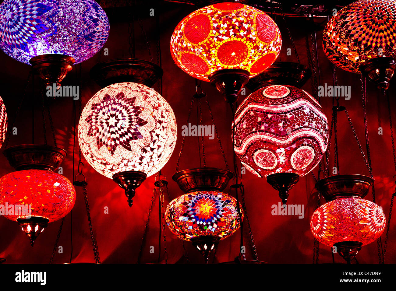 Colorful lamp hi-res stock photography and images - Alamy