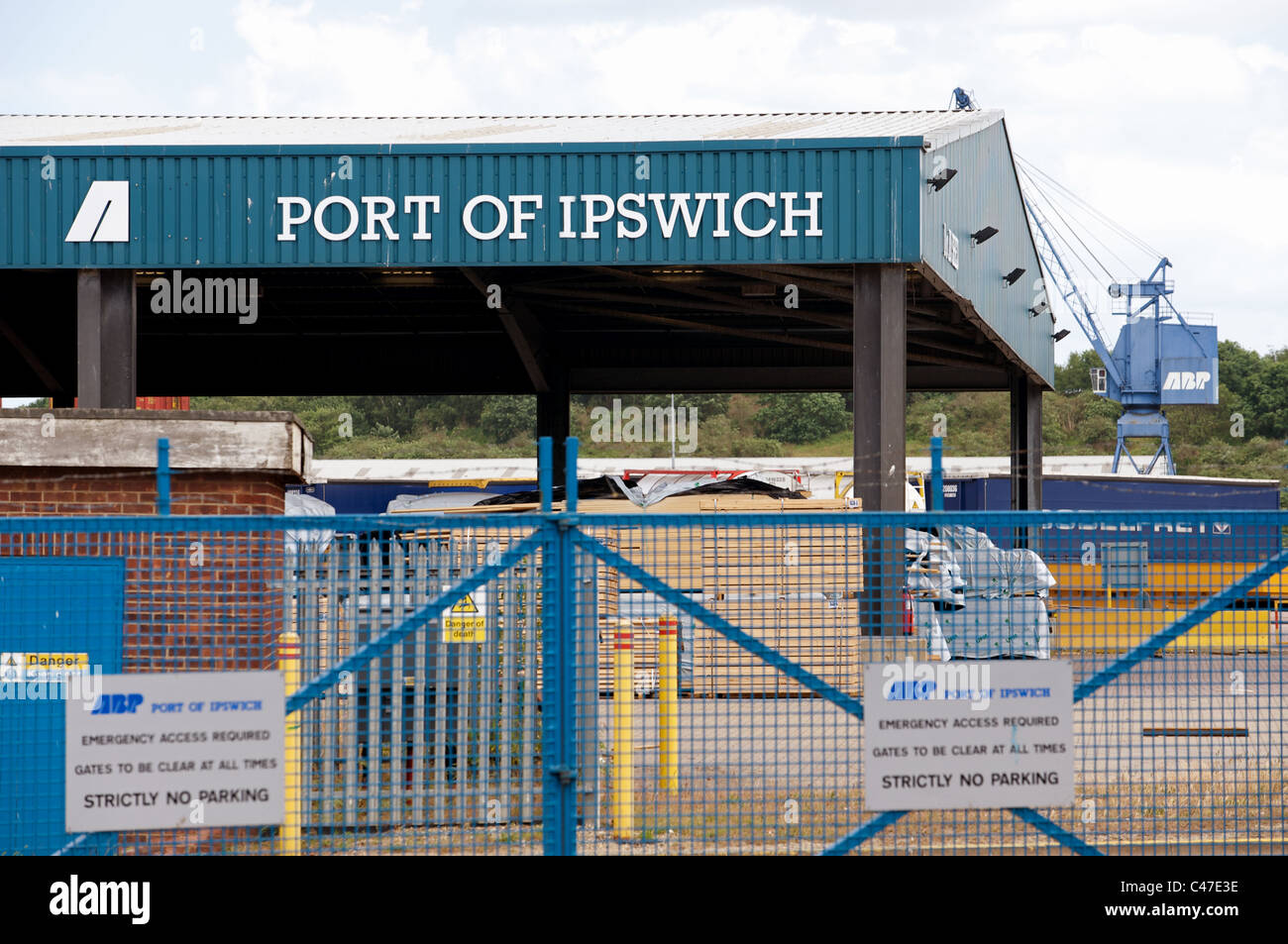 Port of Ipswich, Suffolk, England Stock Photo - Alamy