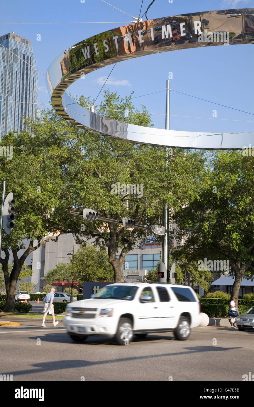Westheimer Road, Houston, Texas, USA Stock Photo - Alamy