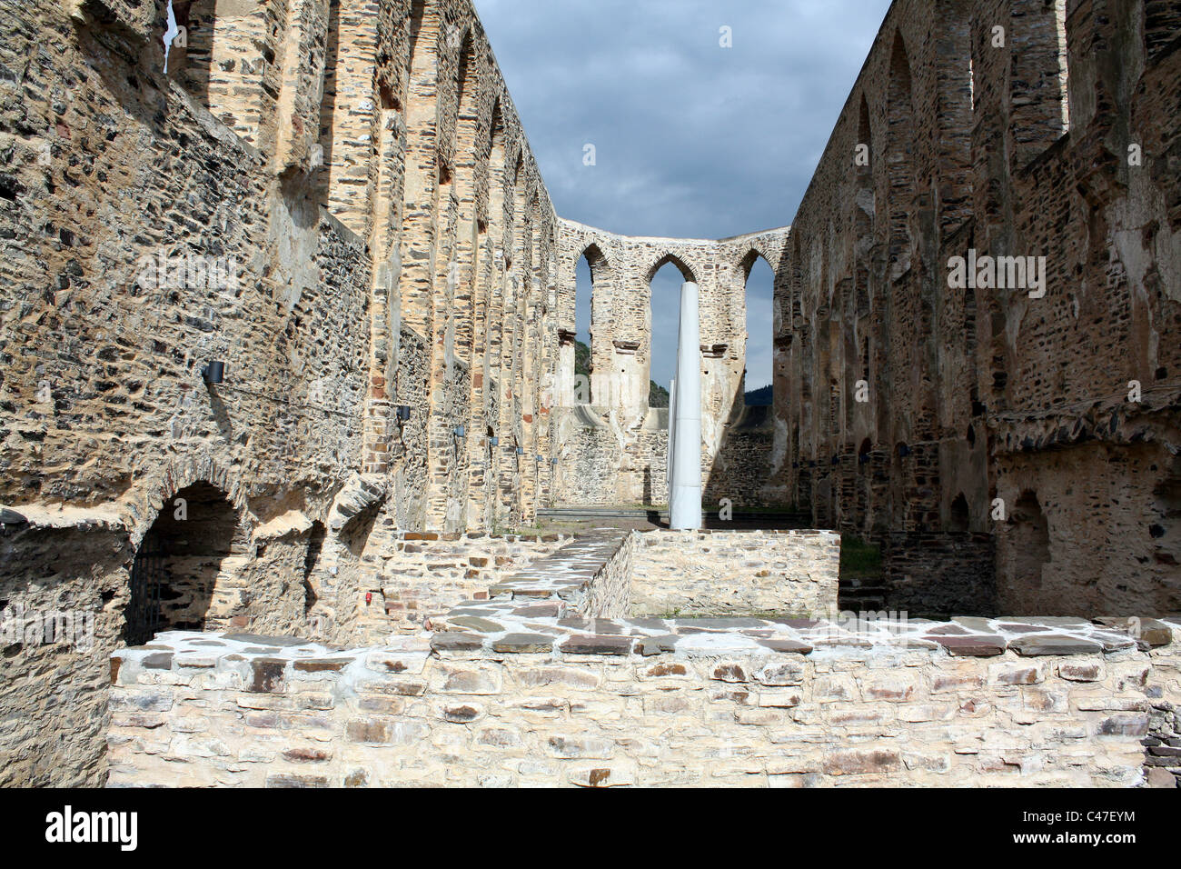 Old monastery ruins hi-res stock photography and images - Alamy