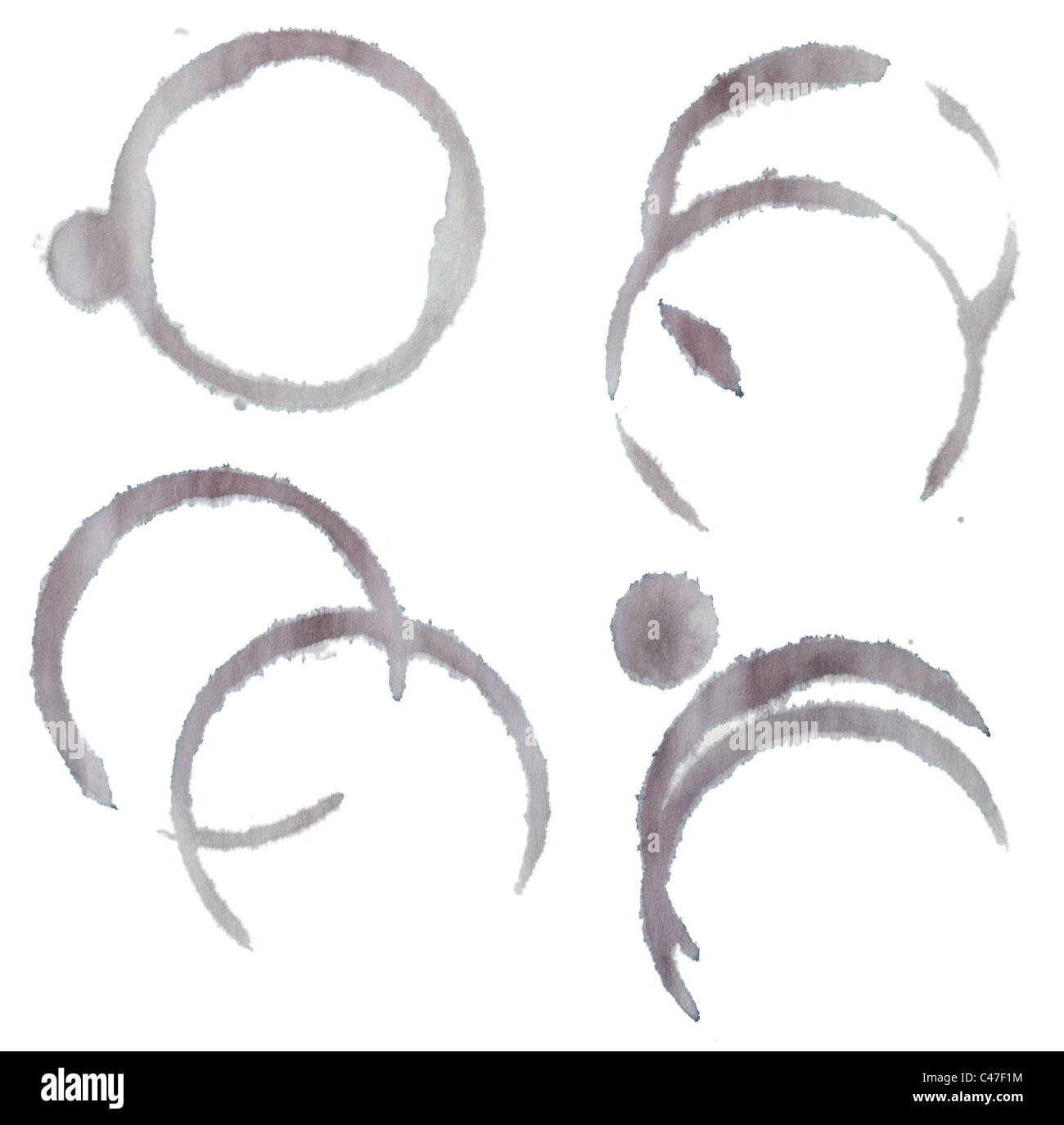 Wine glass drip Cut Out Stock Images & Pictures - Alamy