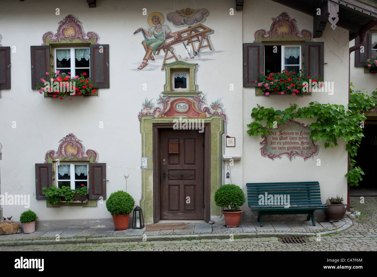 German architecture home farmhouse hi-res stock photography and images ...